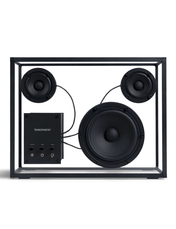 Transparent Speaker | White | Transparent | Danish & Scandinavian ...